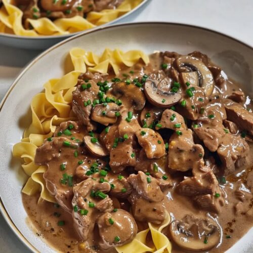 Boeuf Stroganov Cremoso: La Mejor Receta Fácil y Deliciosa - Receta ...